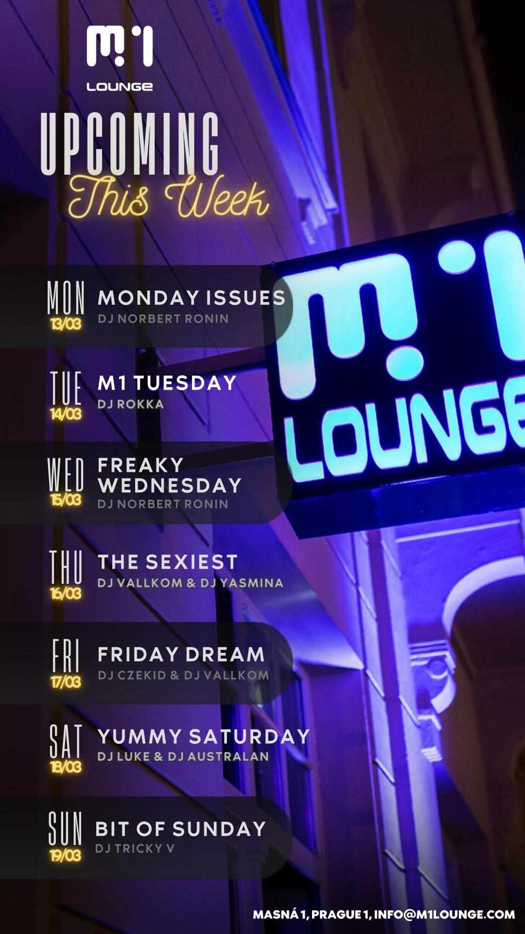 M1 Lounge - Enjoy Prague's Nightlife to the Fullest!