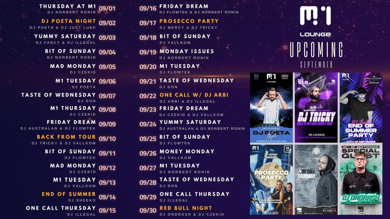 M1 Lounge - Enjoy Prague's Nightlife to the Fullest!